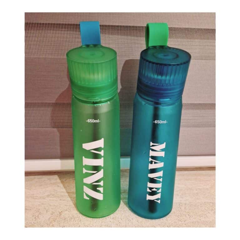 Sticker met naam voor Air up - van Kootje